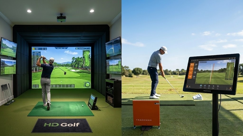 HD Golf Vs TrackMan: Which Golf Simulator Is Best for You?