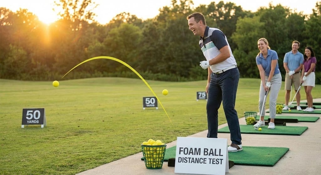 How Far Do Foam Golf Balls Go? Real Distances