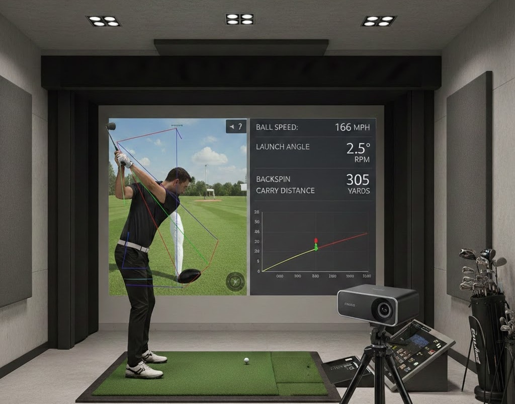Golf Launch Monitor with Swing Video - Elite 2026 Gear